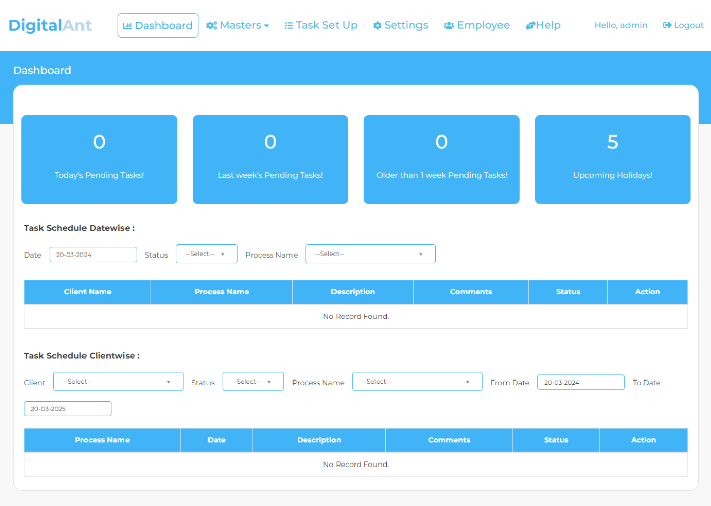 Digitalant.Work - Task Scheduler to easily manage one time and ...