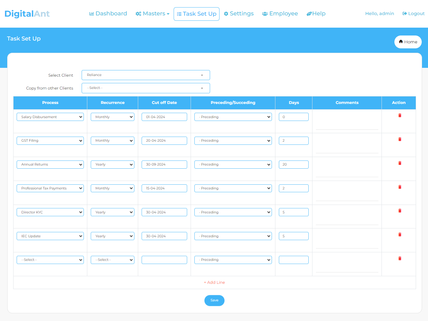Digitalant.Work - Task Scheduler to easily manage one time and ...